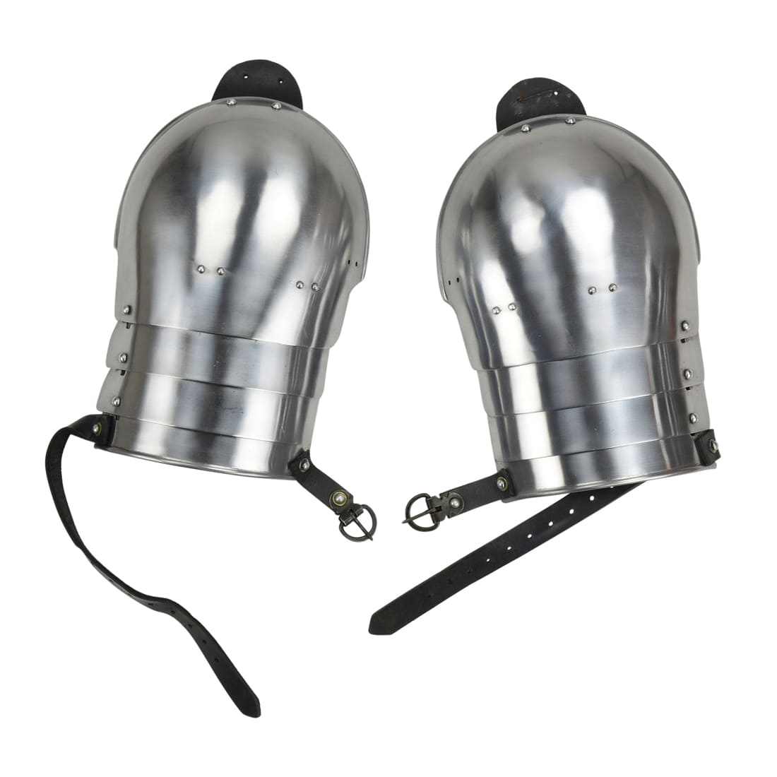 14th - 15th Century Pauldrons - 16 Gauge