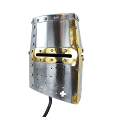 Medieval Great Helms - Cruader Helmets - Spangenhelms