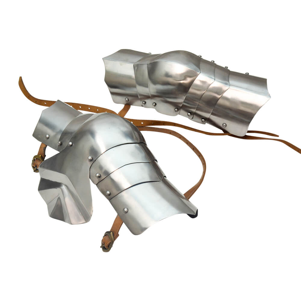 15th Century Poleyns - Knee Armor - 18 Gauge AH3897