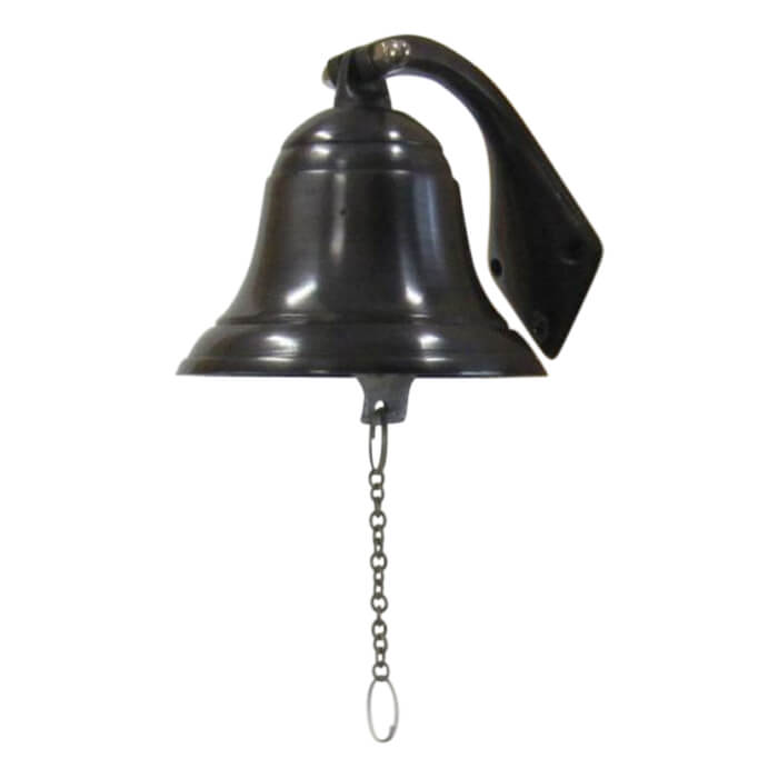Aluminum Bell Copper Antique - Nautical Decor - AL1843C by Armor Venue