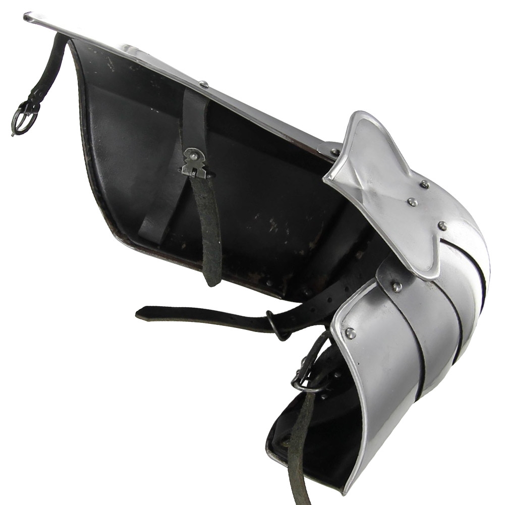 Avenger Medieval 18g Leg Plate Armor - 5J4-IN9556P18 by Armor Venue