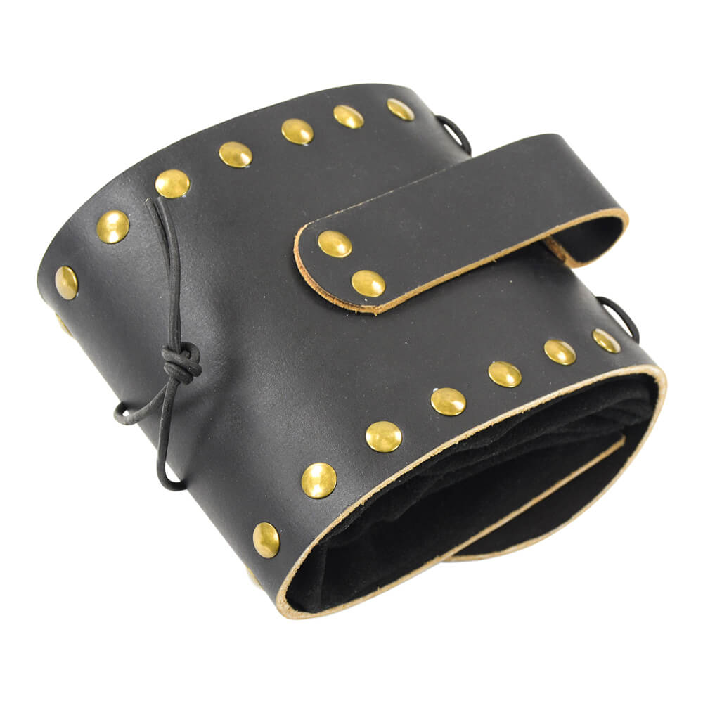 Black Leather Belt Pouch SNLA6707BK - Sporrans and Pouches