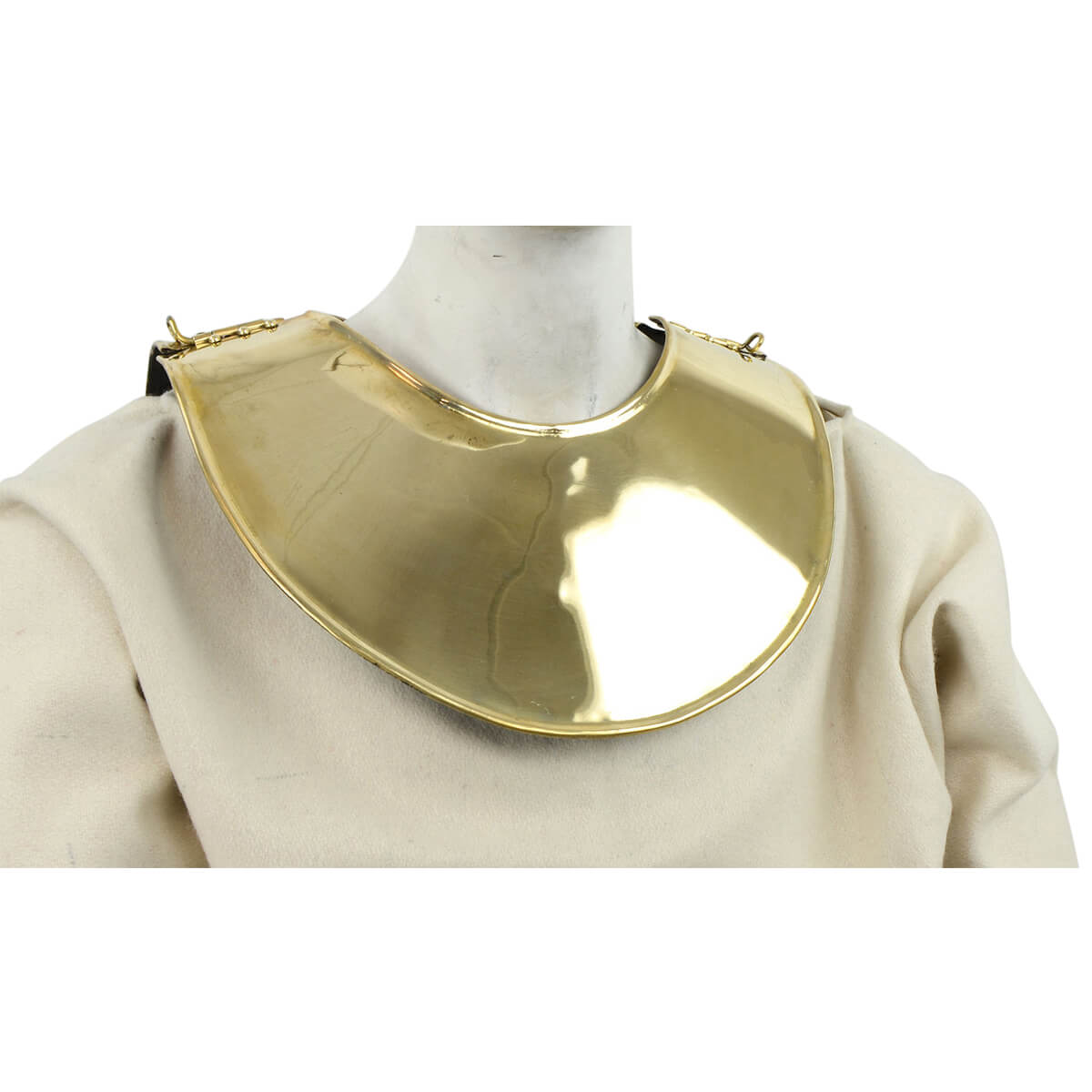 Brass Gladiator Collar - 18 Gauge
