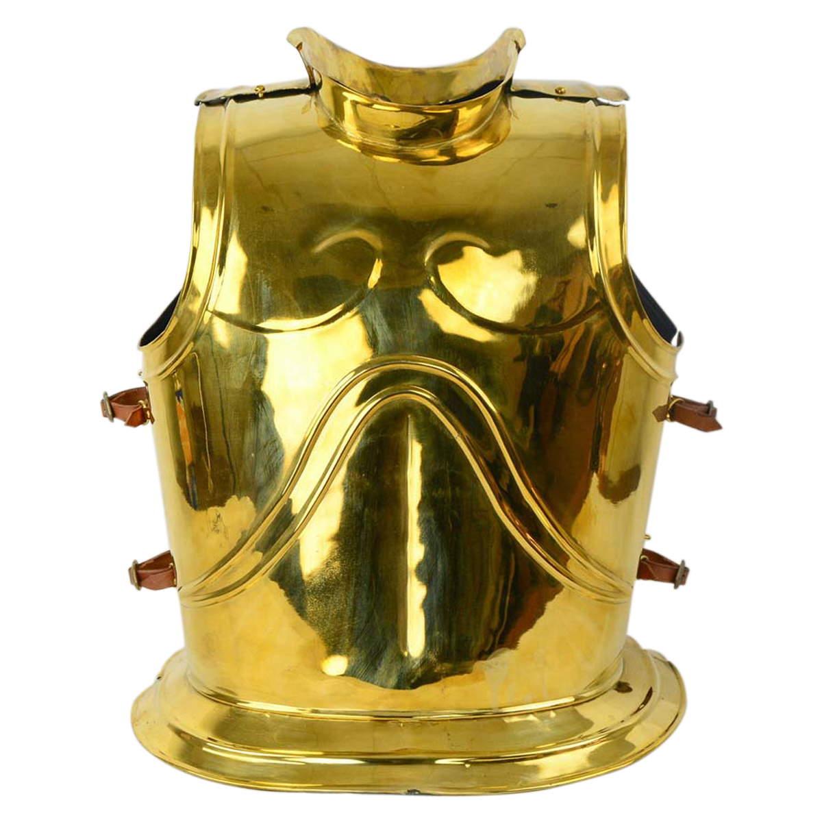 Brass Greek Muscle Armor – 18 Gauge Brass KW-AH6096B