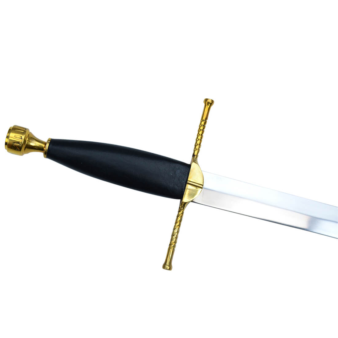 Brass Hilted Medieval Poignard Dagger