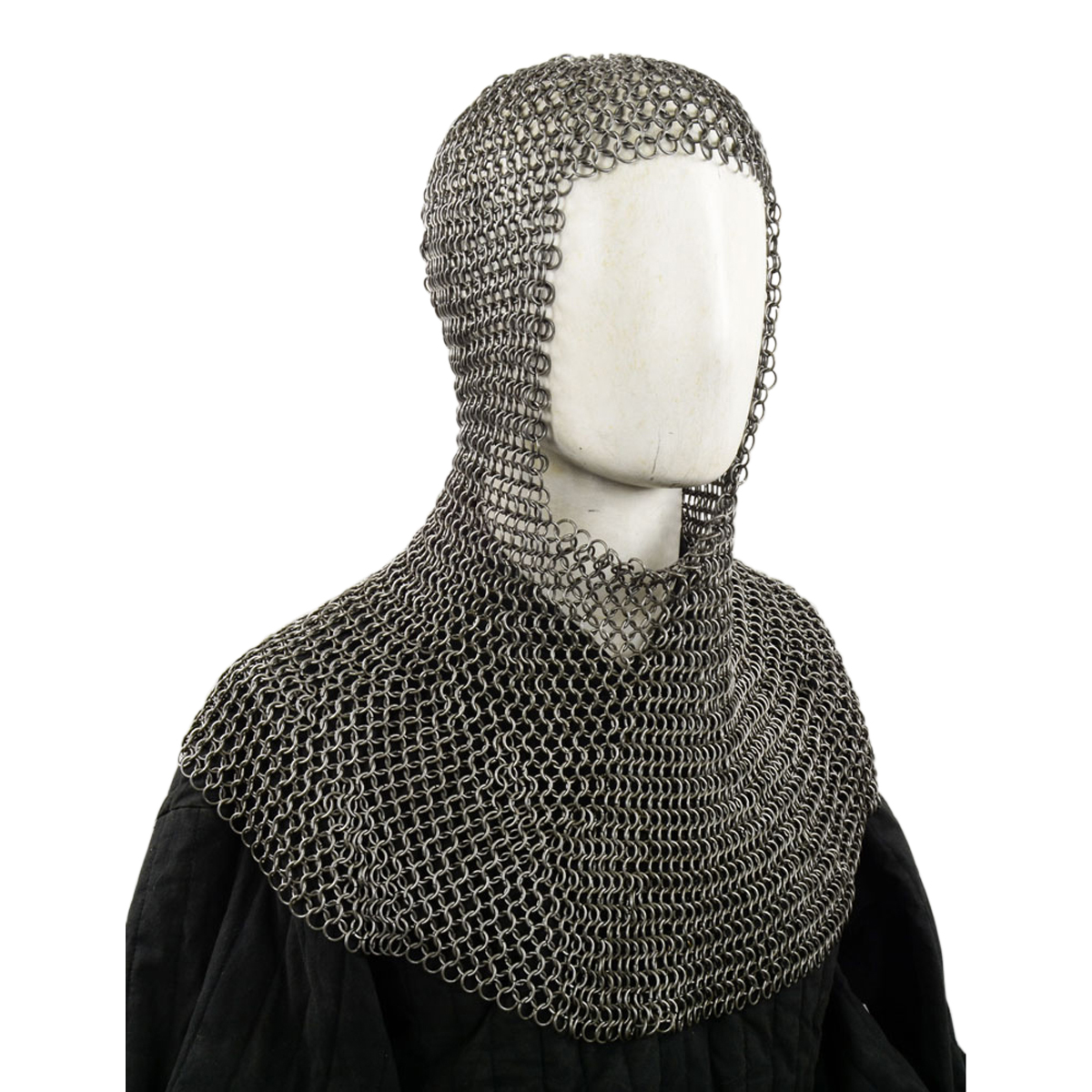 BRNH Mail Coif – Butted High Tensile Wire Rings KW-SNC344N