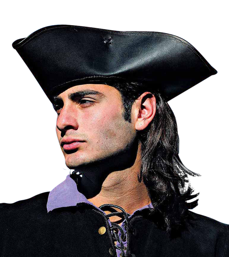 Leather Pirate Hat