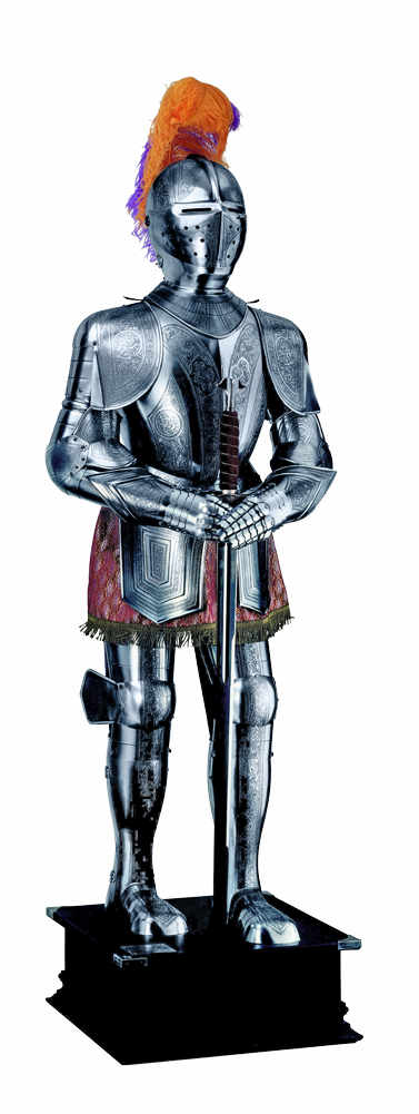 Carlos V Spanish Suit of Armor by Marto of Toledo Spain - SFMA908S by A