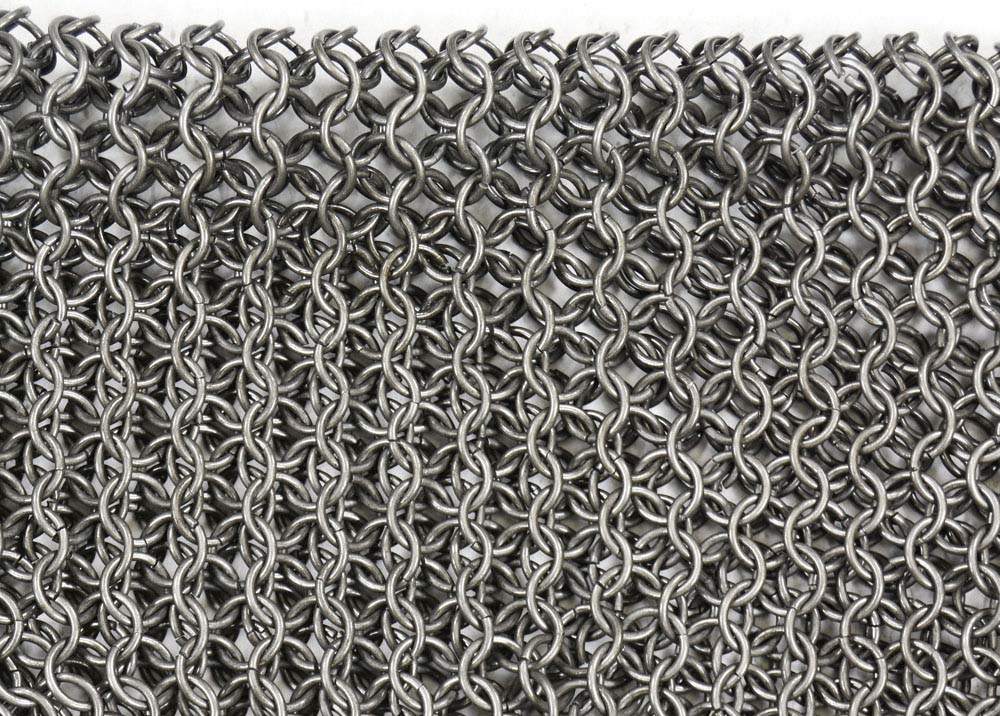 Chainmail Sleeve and Shoulder Panels – Butted High Tensile Wire Rings K