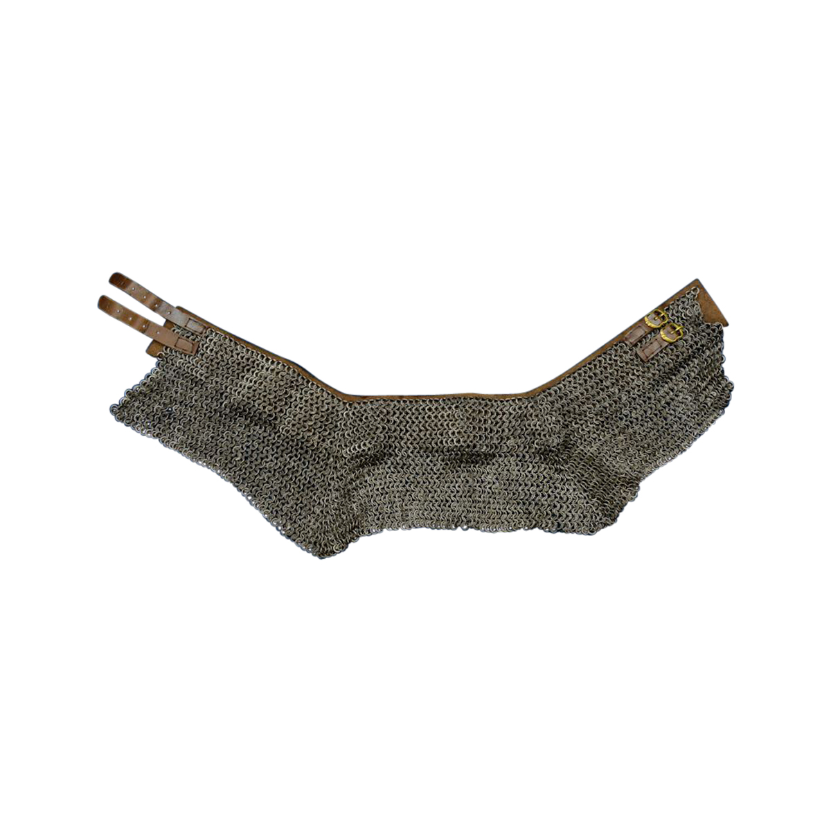 Chainmail Standard / Bishop’s Mantle – Alternating Dome Riveted Mild St