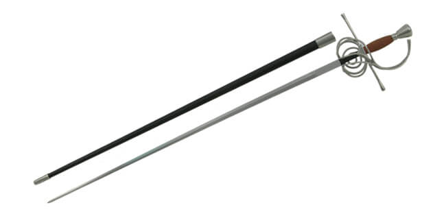 Classic Rapier with Wood Grip - Carbon Steel SH1024 - Only $329
