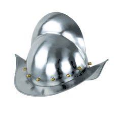 Spanish Comb Morion Helmets - Fully Wearable