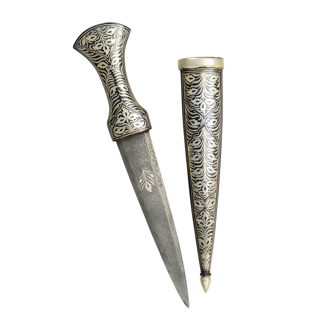 Damascus Indian Dagger 2