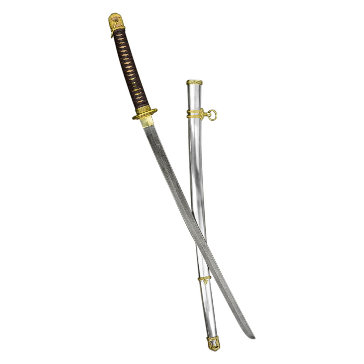 Damascus Japanese Officer s Shin Gunto USS117B