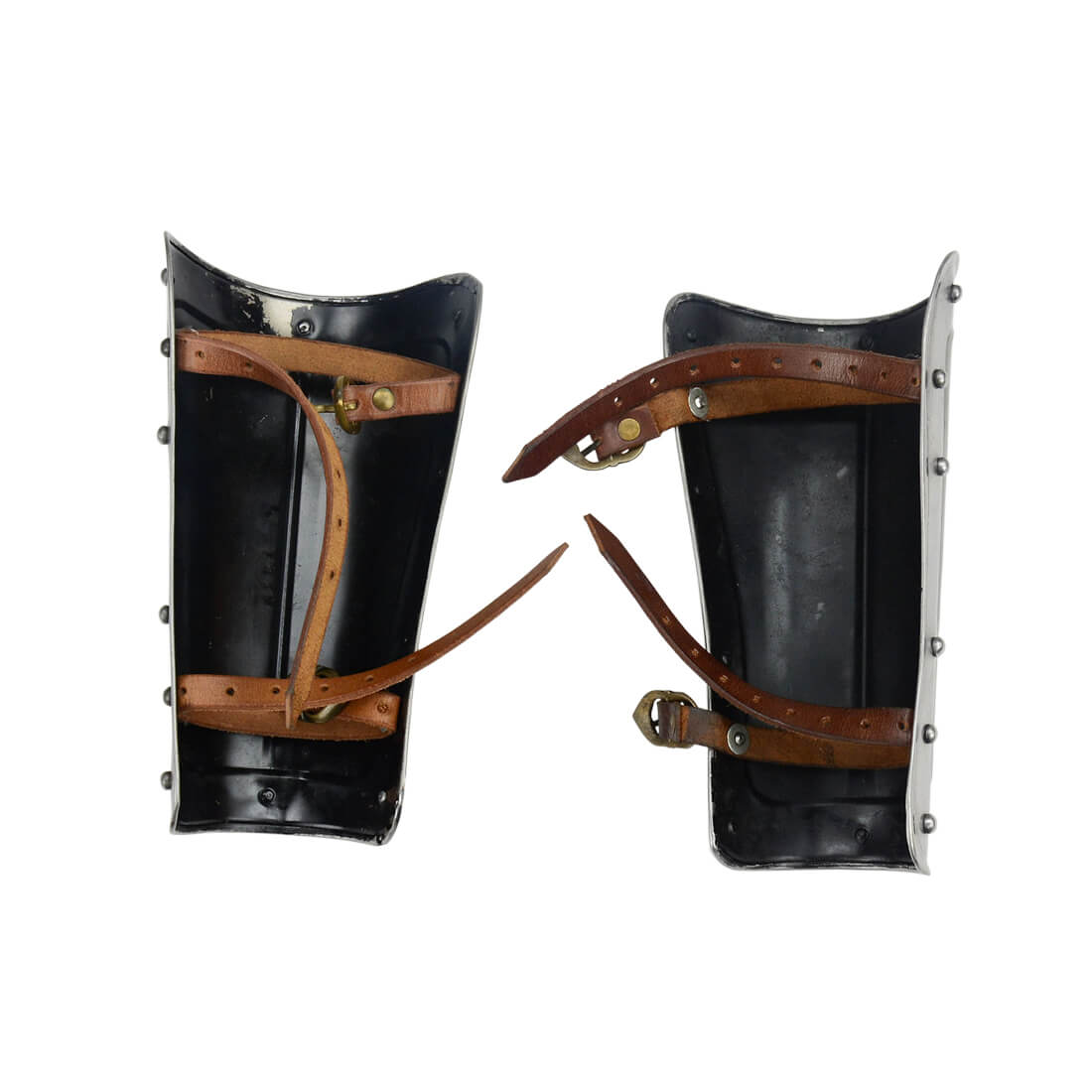 Deluxe Steel Arm Guards - Deepeeka - A017 by Armor Venue