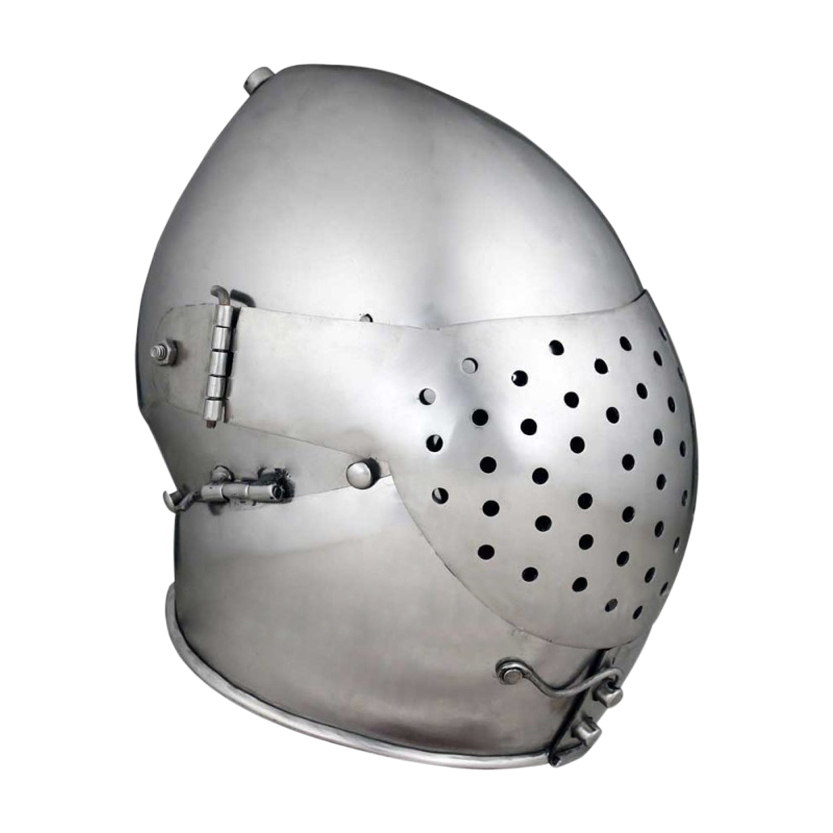 Dog Face Bascinet Helm – 14 Gauge KW-AH6916