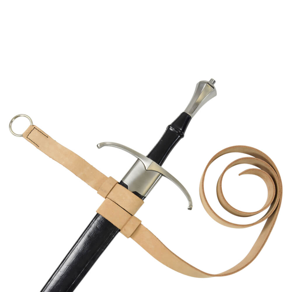 Double Strap Hanging Sword Belt SNLA6428 - Belts, Baldrics, and Frogs