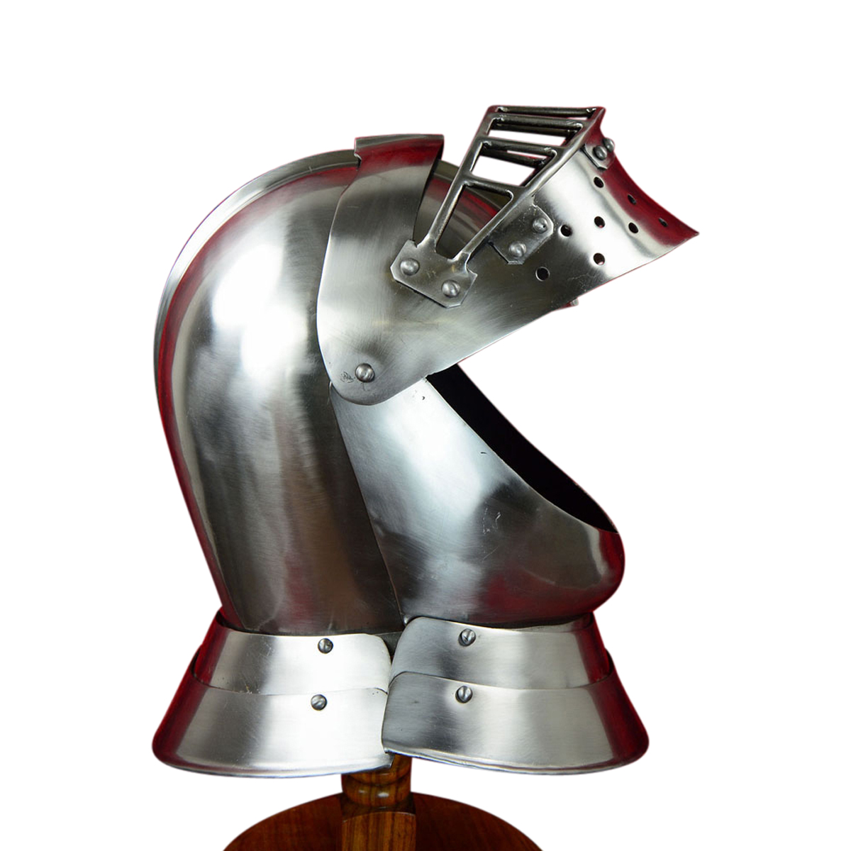 English Tourney Close Helm – 16 Gauge KW-AH6794_16
