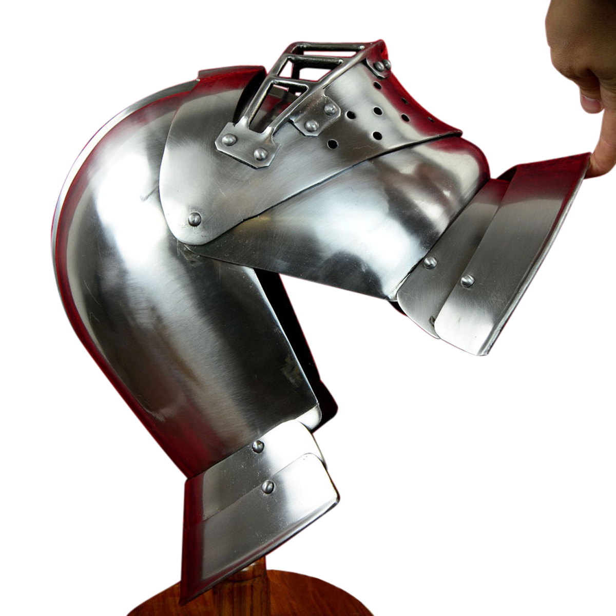 English Tourney Close Helm – 16 Gauge KW-AH6794_16