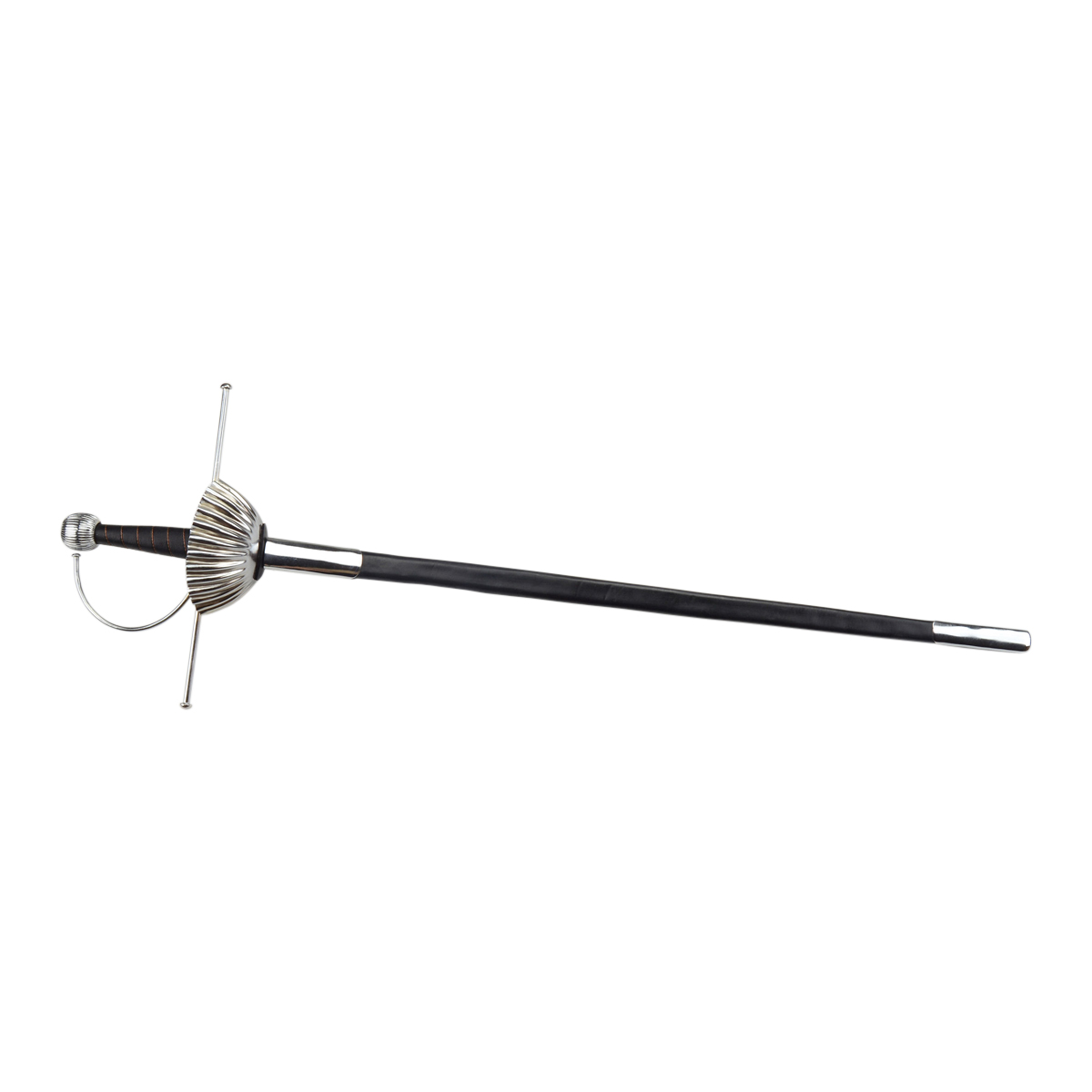 Medieval European 17th C. Fluted Cup Hilted Rapier AH3213 - Only $139