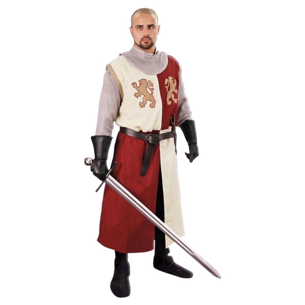 Faux Mail Tunic and Coif Ensemble - 101568 - Medieval Costume and LARP