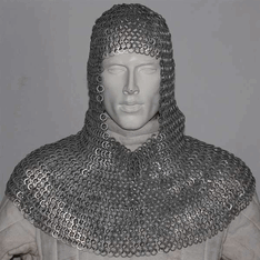 Chainmail Armor Coifs and Hoods - Butted, Riveted, and Aluminum