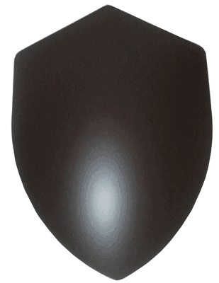 Four Point Blank Shield with Wall Hanging Chain