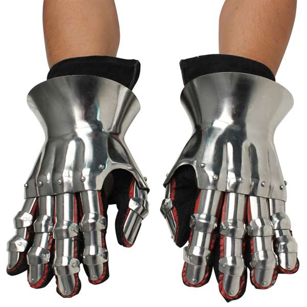 Medieval Renaissance Functional Hourglass Gauntlets Set 5F4-IN9405 - Me