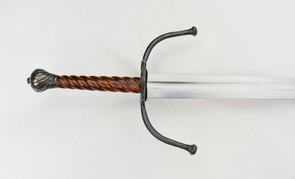 German Longsword with Twisted Wood Grip – Stage Combat Version KW-AH340