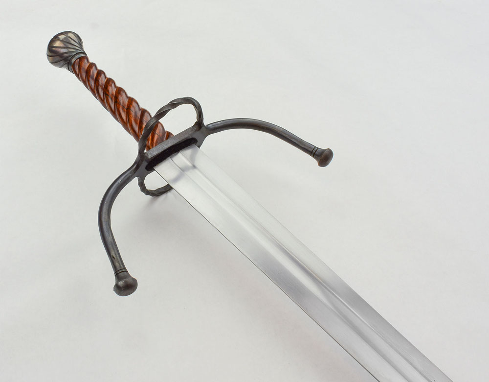 German Longsword with Twisted Wood Grip – Stage Combat Version KW-AH340