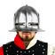 German / Swiss Visored Kettle-Sallet Helm