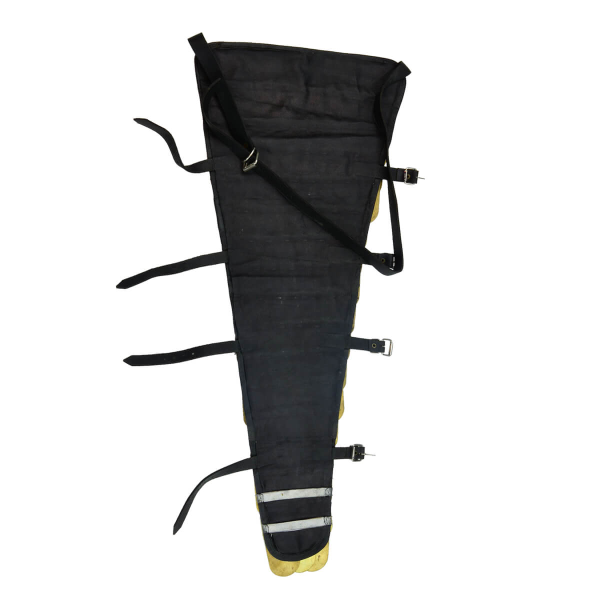 Gladiator Brass Scale Arm Armor (single arm) - 20 Gauge Brass
