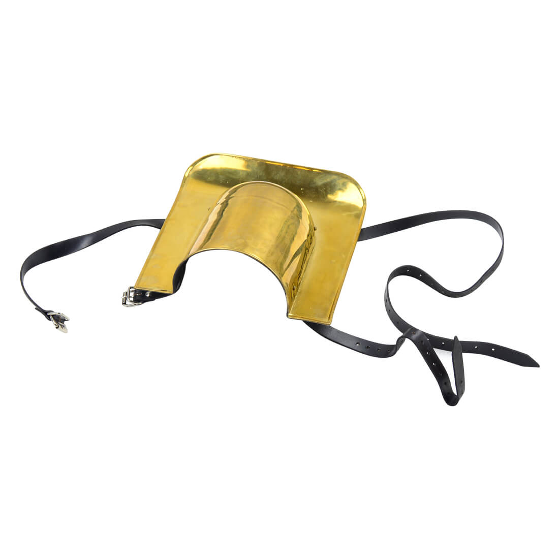 Gladiator Galerus Shoulder Guard - 18 Gauge Brass
