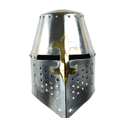 Medieval Great Helms - Cruader Helmets - Spangenhelms