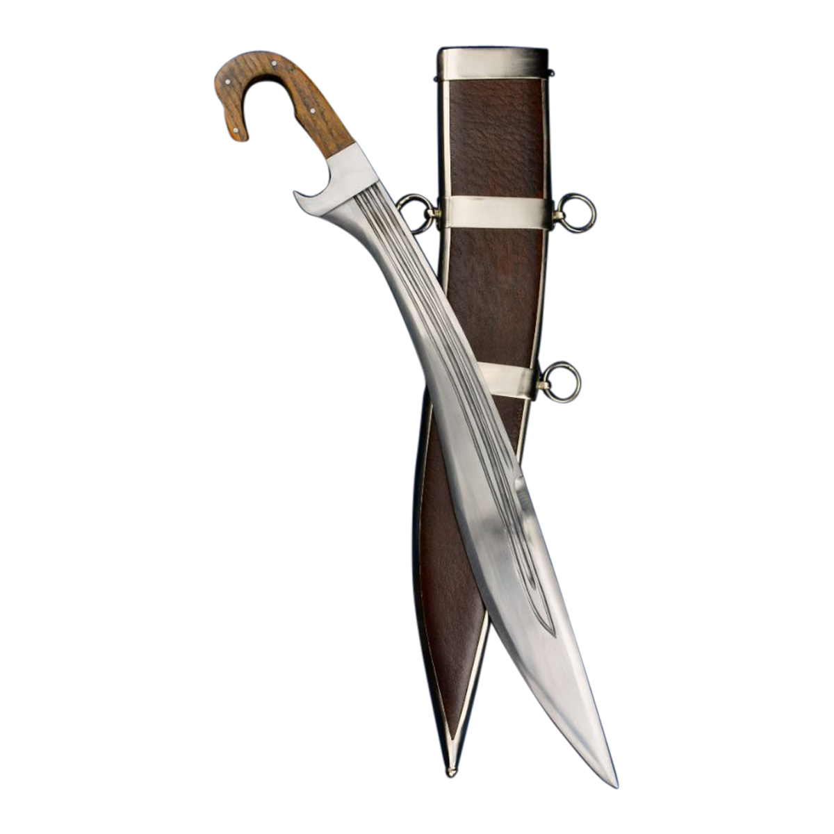 Iberian Falcata with Wood Grip KW-AH2152