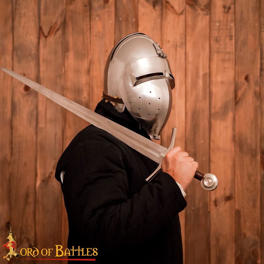 Klappvisor Bascinet – 14 Gauge Steel KW-SNH2249PL14