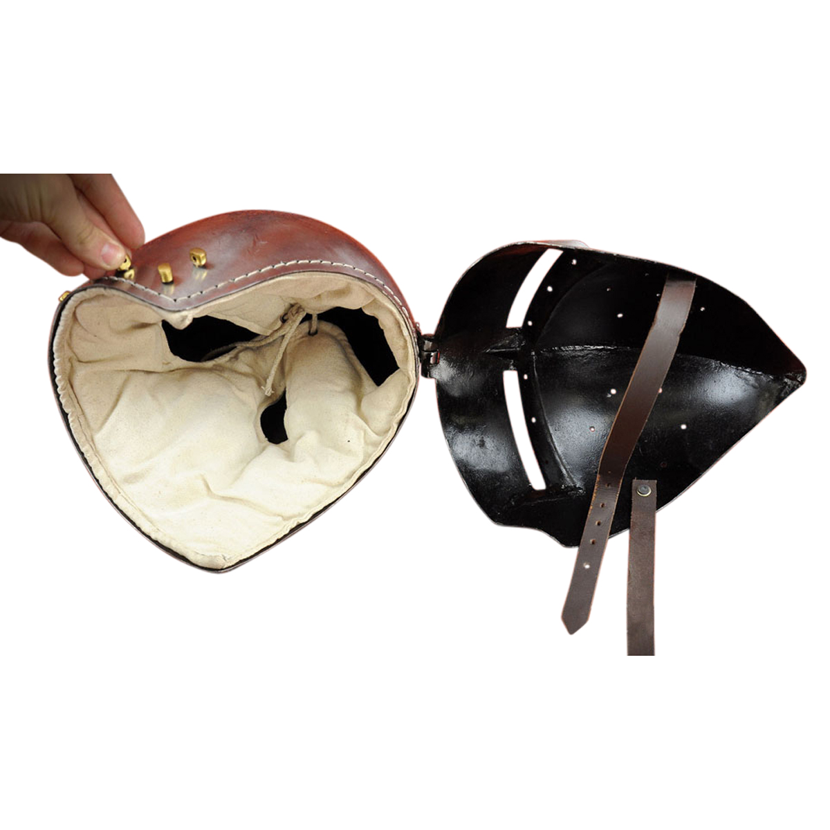 Klappvisor Bascinet – 16 Gauge Steel KW-SNH2249PL16