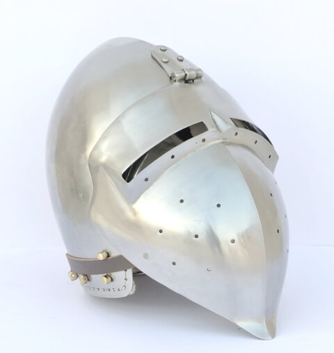 Klappvisor Bascinet SNH2249 - Medieval Helmets