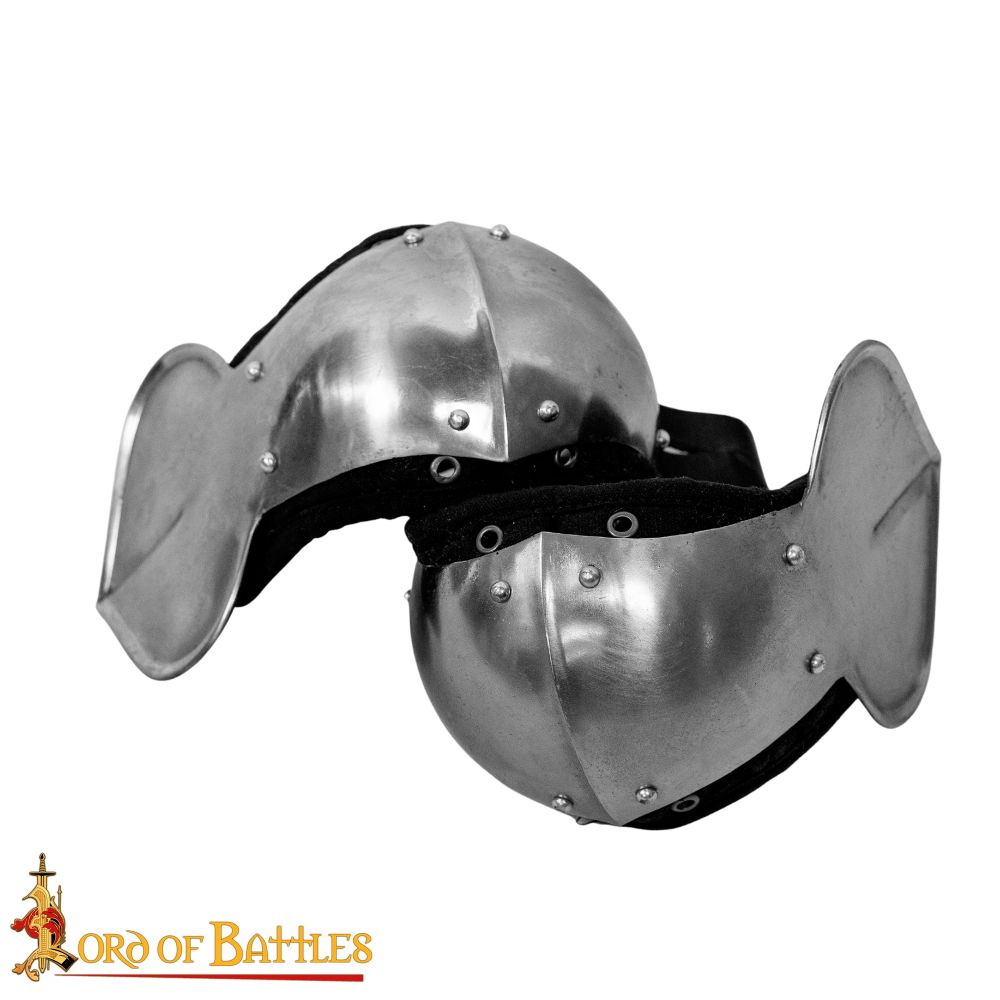 Knee Armor – Poleyns – 18 Gauge Steel KW-SNSA9576P18