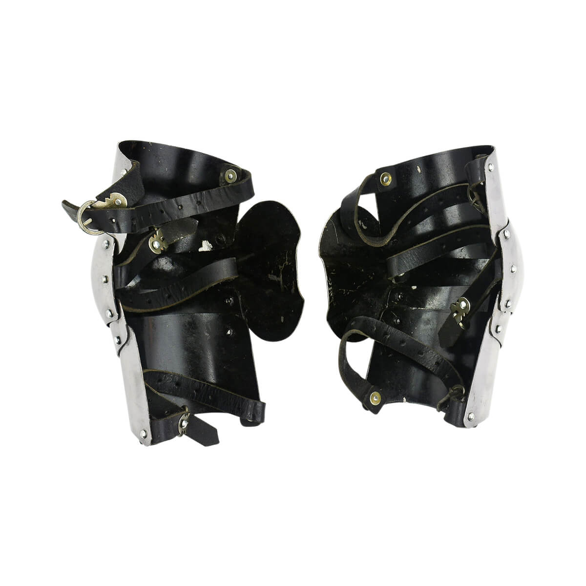 Knee Armor Set / Poleyns - 16 Gauge Steel