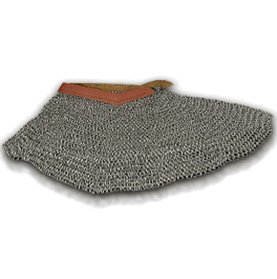 Knight Chainmail Aventail - Grade Code 8 - AB2666 by Armor Venue