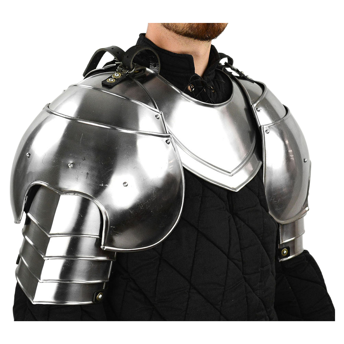 Knight’s Pauldrons – 18 Gauge Steel KW-SNSA9211P18