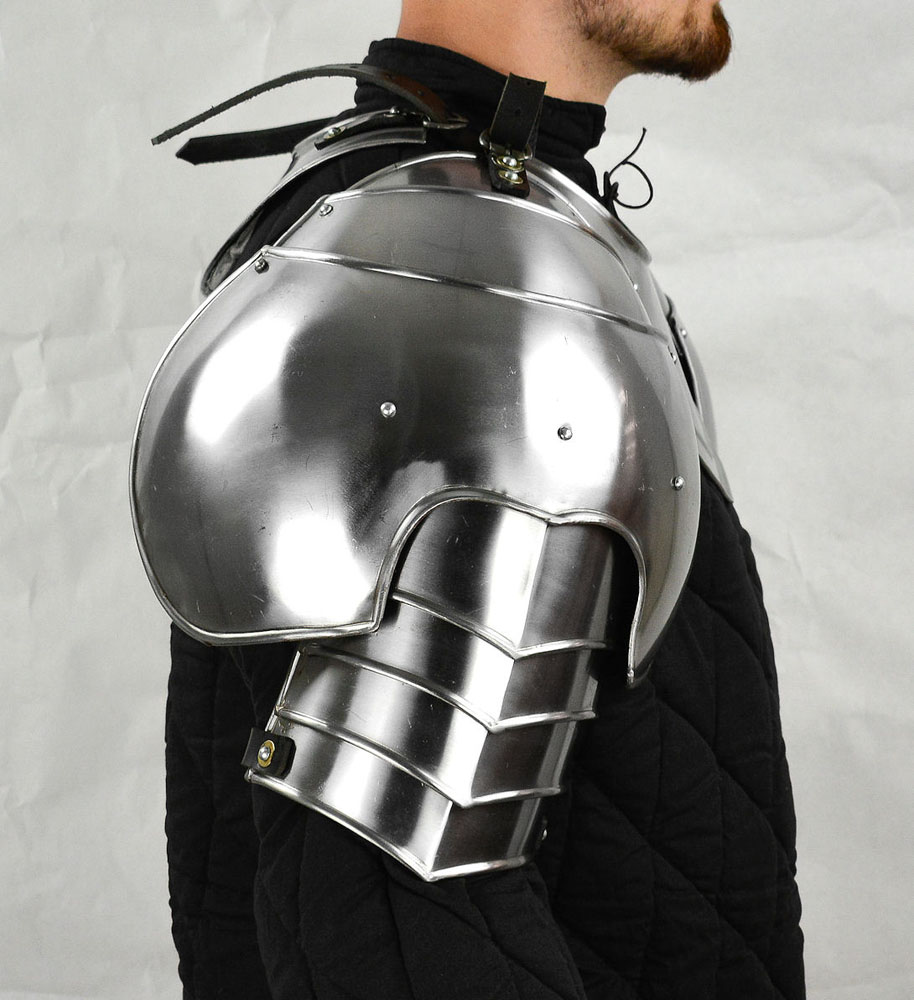 Knight’s Pauldrons – 18 Gauge Steel KW-SNSA9211P18
