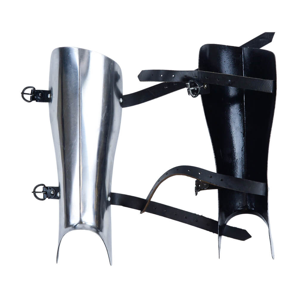 Late Medieval Greaves - 16 Gauge SNSA9507P16 - Greaves