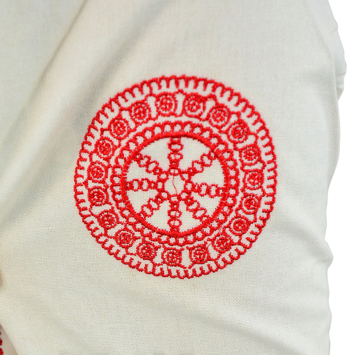 Late Roman Embroidered Tunic – Red KW-PA2075R_M