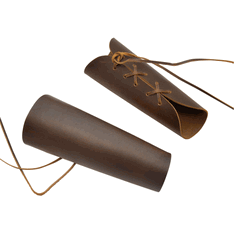 Leather Armor Bracers - Quality Leather Arm Guards