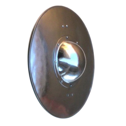 Leather Archer Buckler Shield - IR80705A by Armor Venue