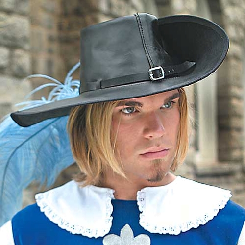 Leather Cavalier Hat - 200552 On Sale $81.00