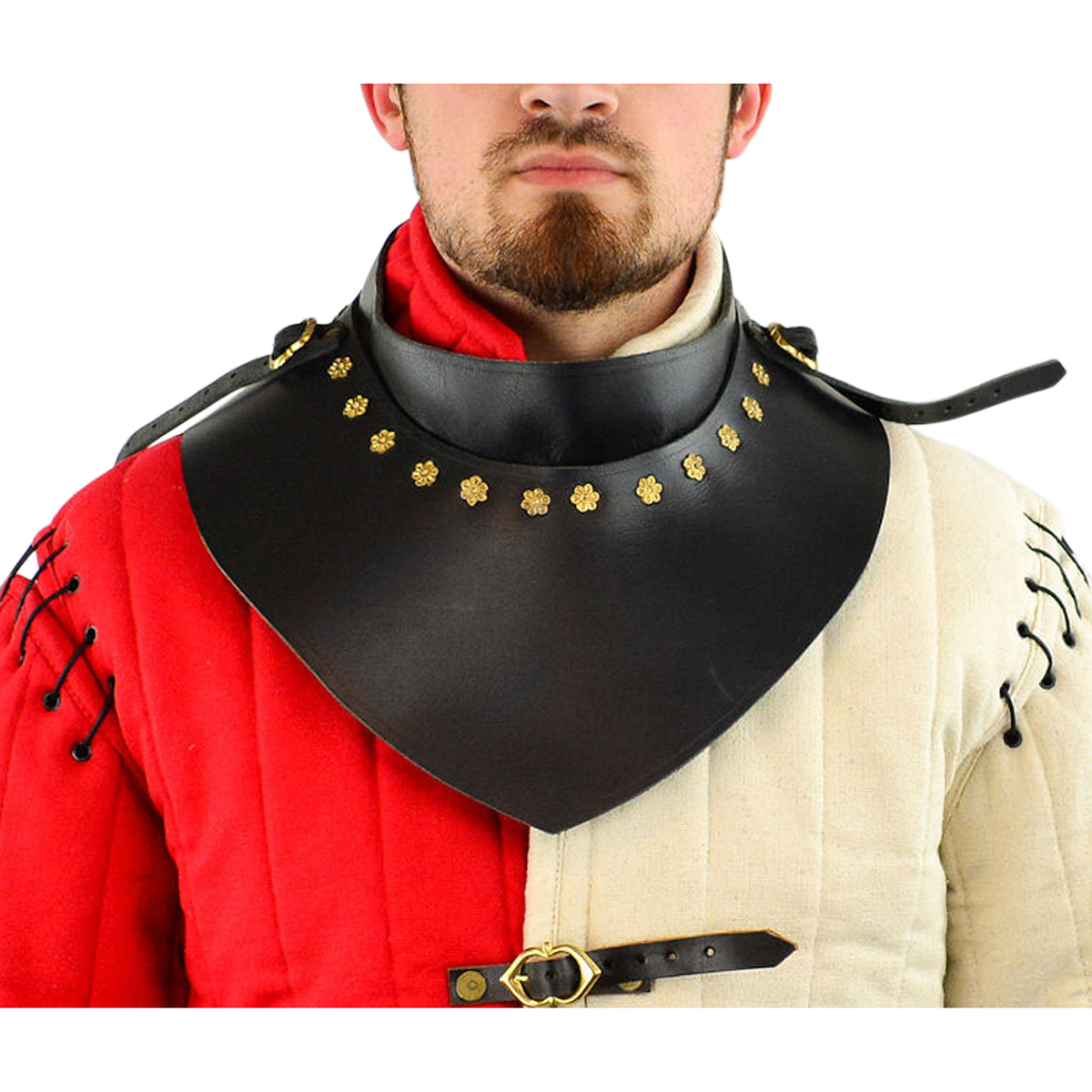 Leather Gorget KW-LB25319