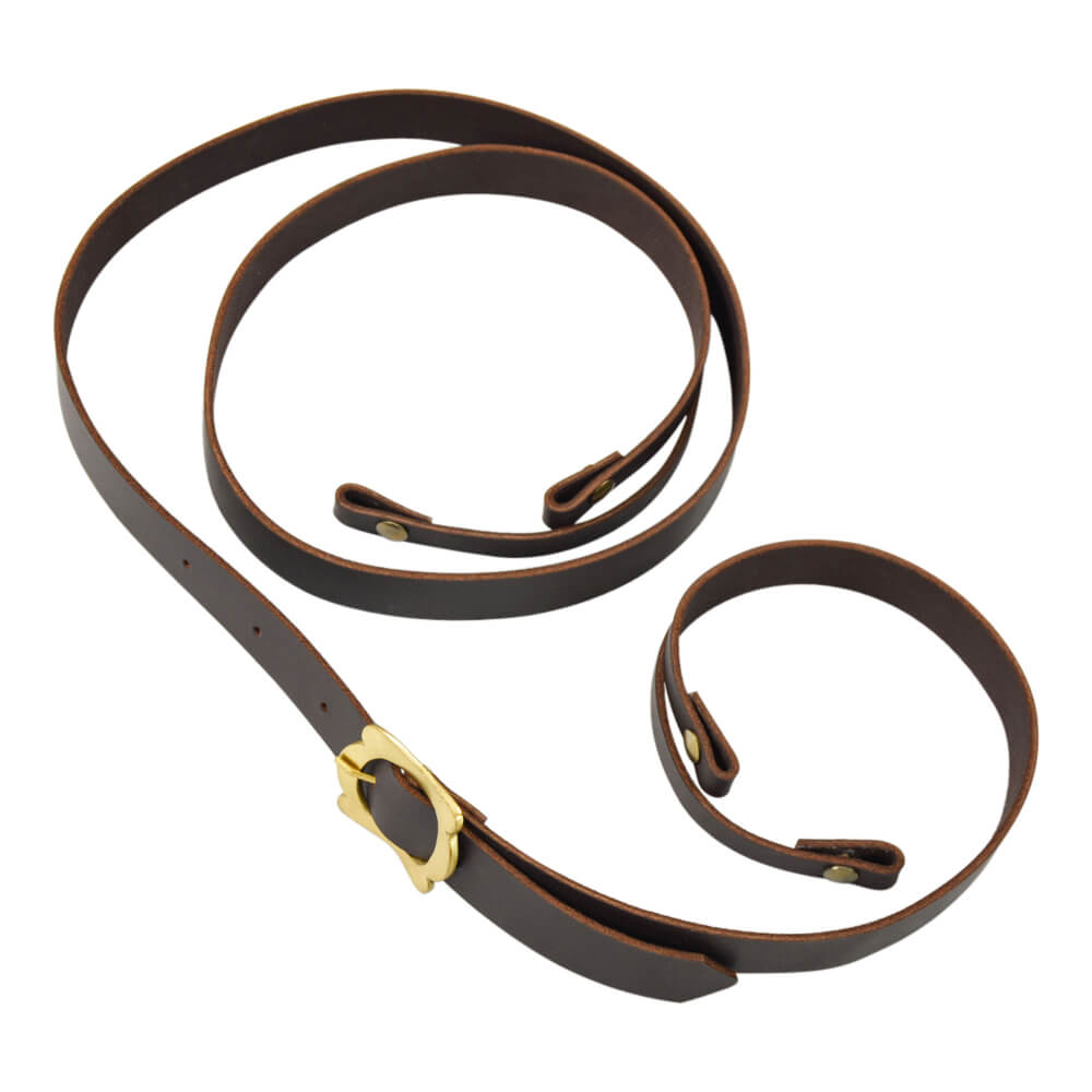 Leather Roman Sword Baldric - Left Hip Baldric SNLA6430 - Belts, Baldri